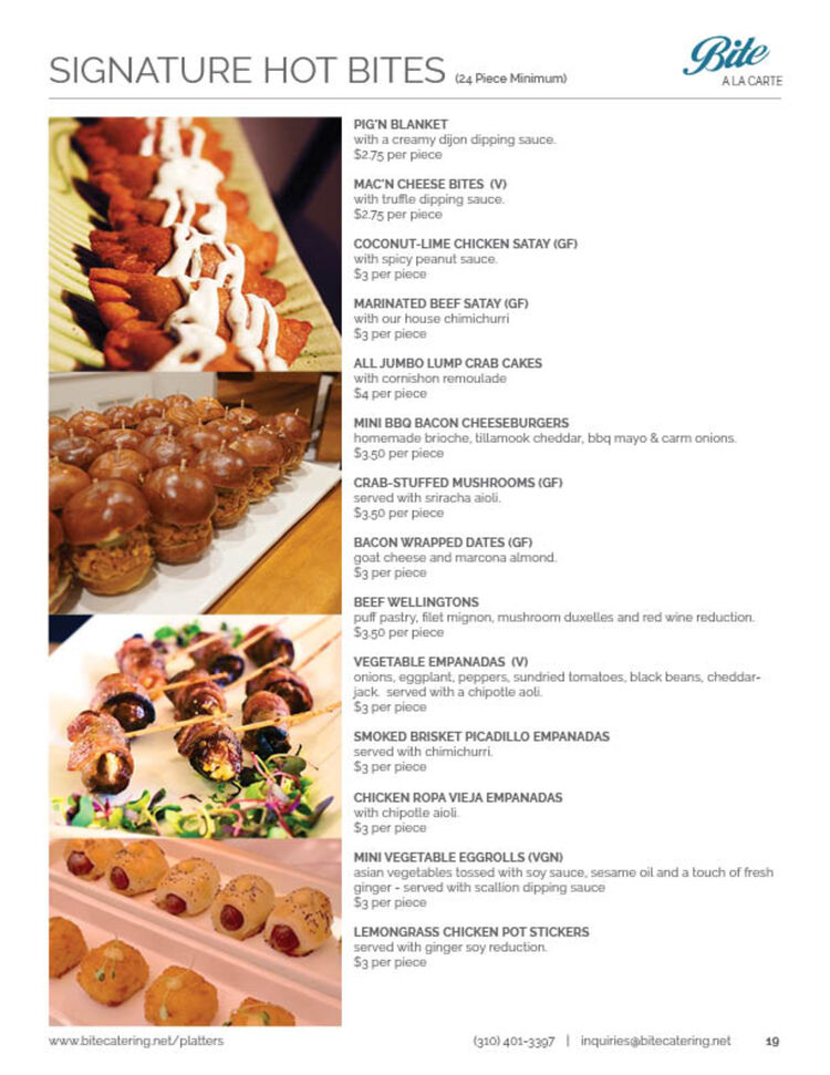 Cocktail Party | Bite Catering Los Angeles