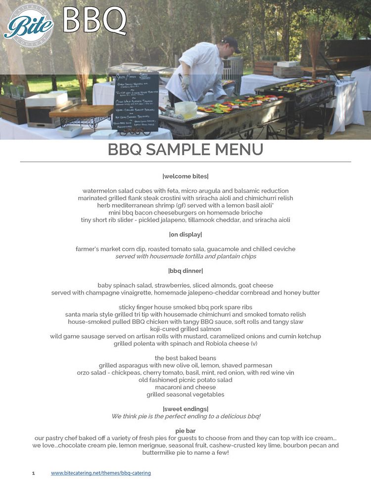BBQ | Bite Catering Los Angeles