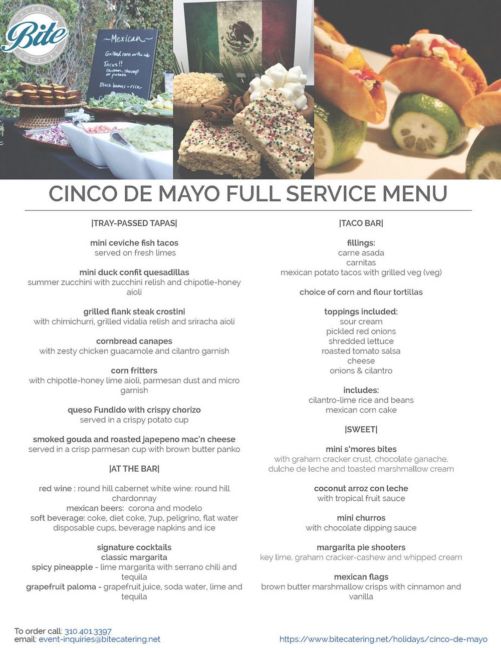 Cinco de Mayo Catering | Bite Catering Los Angeles