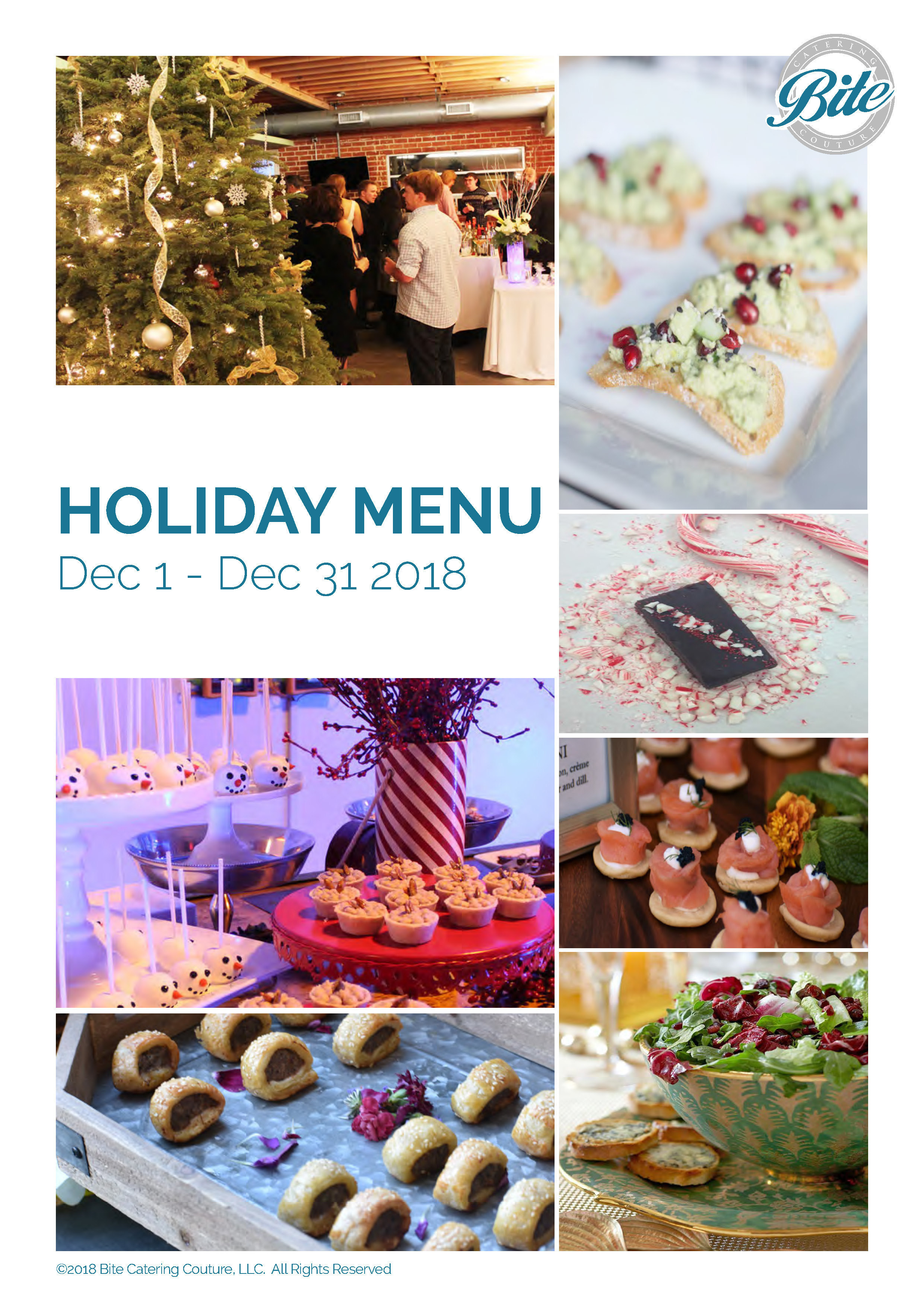 Couture Los Angeles Holiday Party Catering | Bite Catering Los Angeles