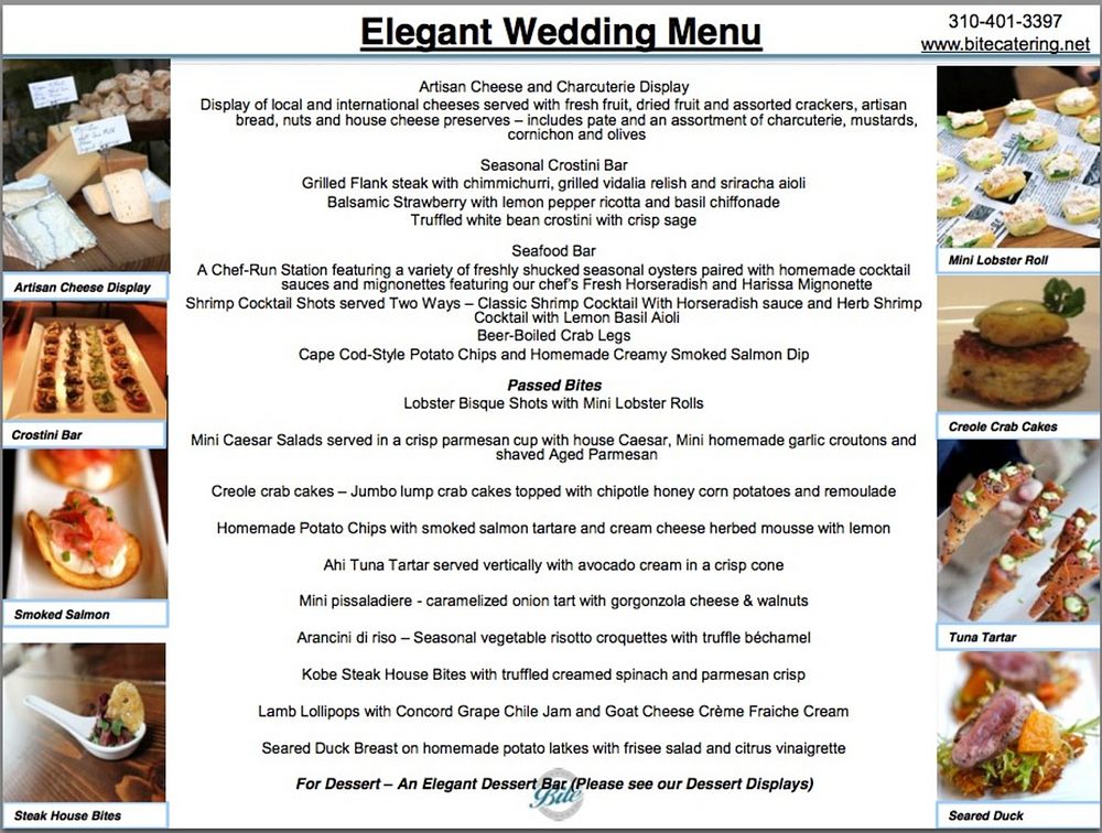 Wedding Anniversary | Bite Catering Los Angeles