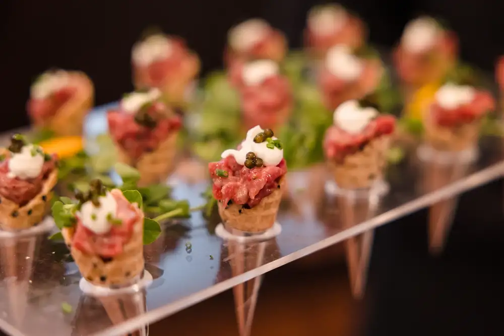 Tray Passed Steak Tartare Cone | 440 Elm